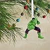 Amazon.com: Hallmark Marvel Avengers Hulk, Resin, Christmas Ornament ...