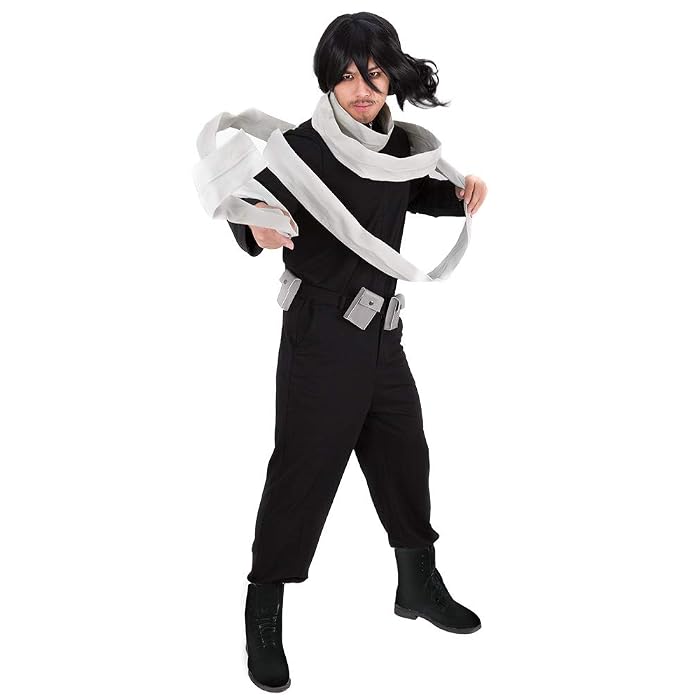 Buy Miccostumes Men's Eraserhead MHA Hero Shota Aizawa Cosplay Costume ...