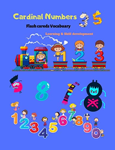 Cardinal Numbers Flashcards vocabulary for Kids : Flashcards of numbers ...