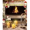 Amazon.com: Flameless Candle LED Candles Hand Painted Birch Bark Effect ...