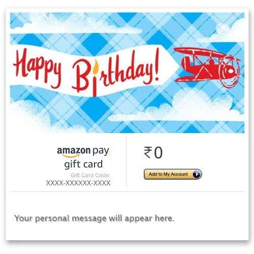 Happy Birthday (Banner) - Amazon Pay eGift Card : Amazon.in: Gift Cards