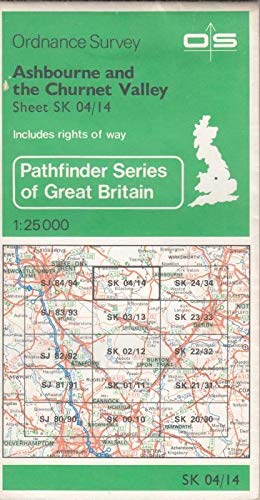 Ashbourne and the Churnet Valley: Sheet 810 (Pathfinder Maps): Amazon ...