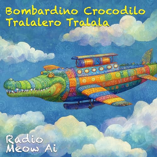 Play Bombardino Crocodilo Tralalero Tralala by Radio Meow Ai on Amazon ...
