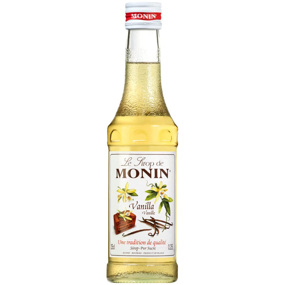 Monin Vanilla Bottle, 250 Ml, Liquid, Vegetarian : Amazon.in: Grocery ...