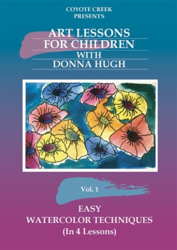 Amazon.com: Easy Watercolor Techniques (Art Lessons for Children, Vol.1 ...