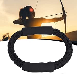 Runaty Archery Exerciser Bow Trainer, Finger Strength Resistance Bands ...