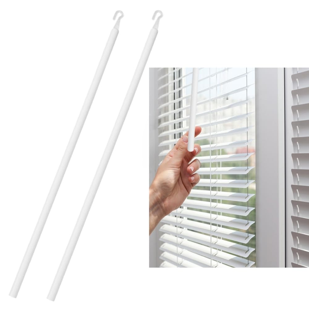 Amazon.com: Detachable Blind Rods Blind Wands Replacement with Hook 24 ...