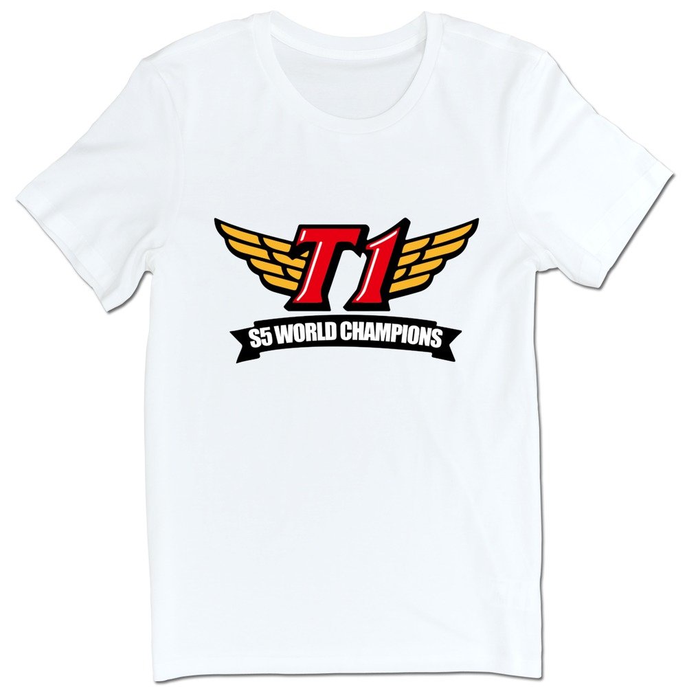Skt T1 Logo White