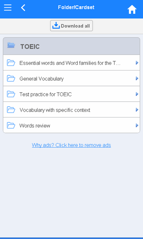 TOEIC Flashcards-Amazonアプリストアのアプリ