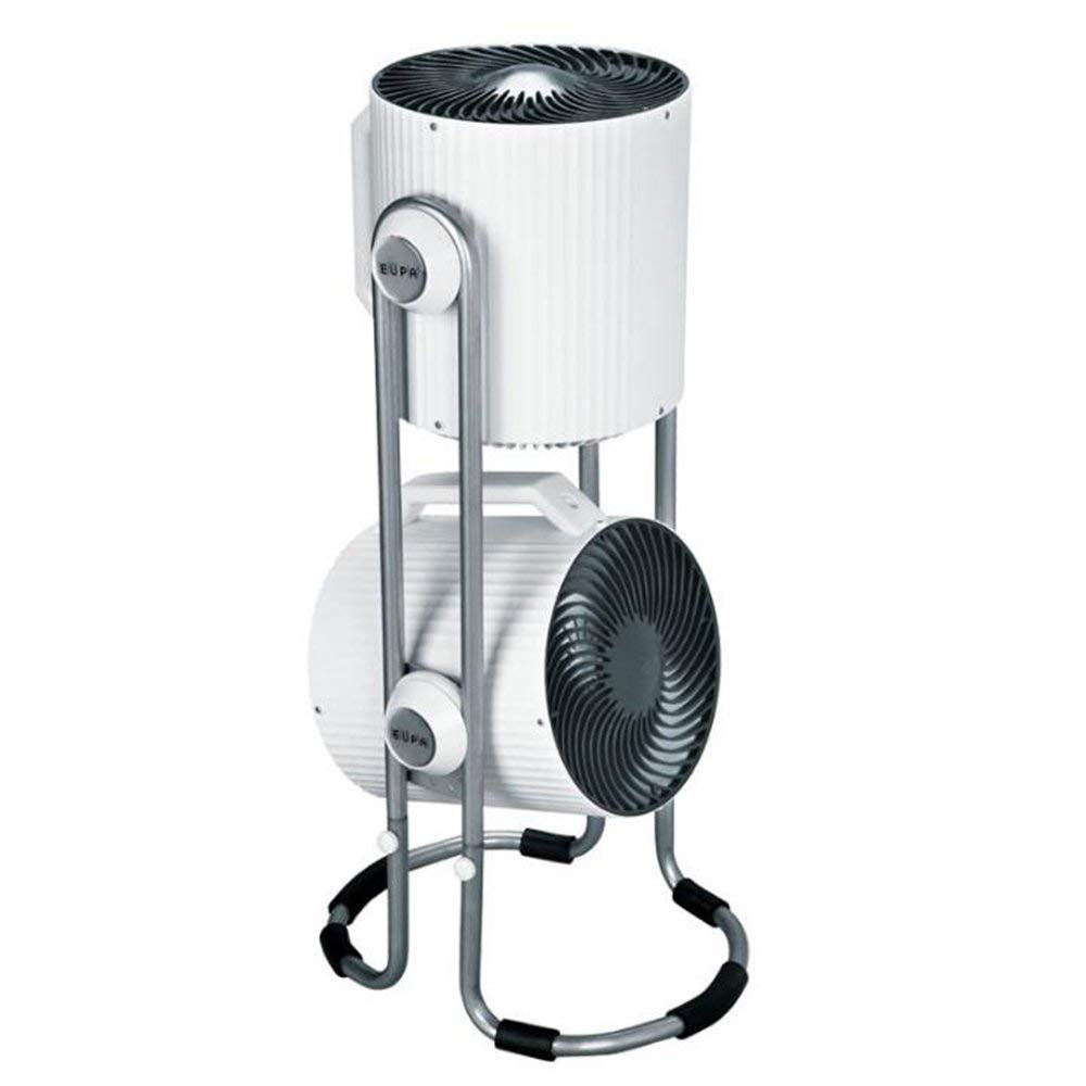 Buy Electric fan White Double-headed Creative Fan/Floor-standing Air ...