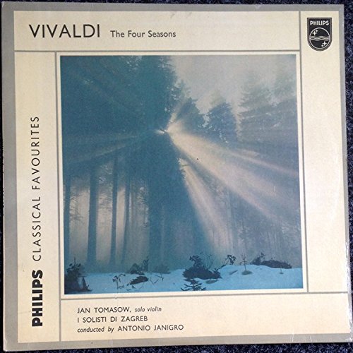 Vivaldi, Jan Tomasow, solo violin, Antonio Janigro, conductor, Anton ...