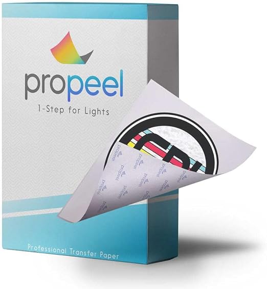 Amazon.com: Propeel 1 Step | Transfer Paper | White and Light Textiles ...