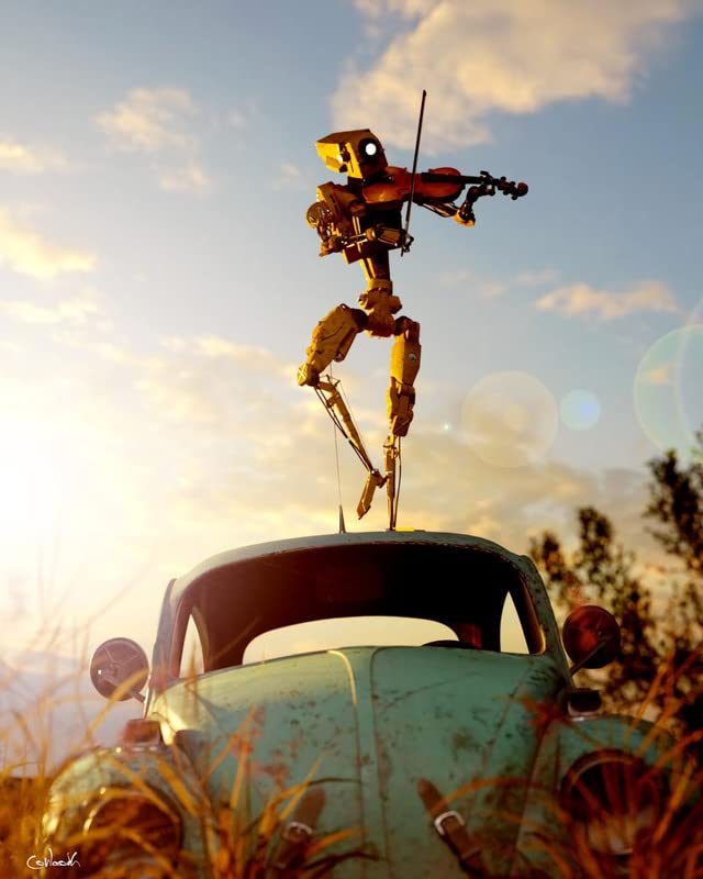 POSTERDADDY Robots Ai Robots Hd Animated Matte Finish Paper Poster ...