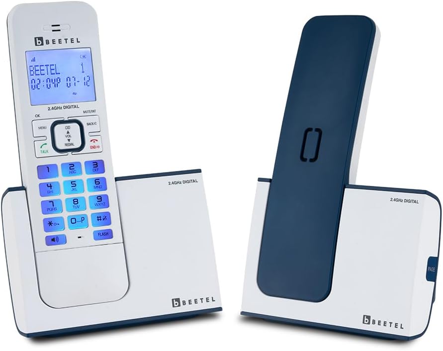 Panasonic Single Line Digital Cordless Telephone, Black : Amazon.in ...