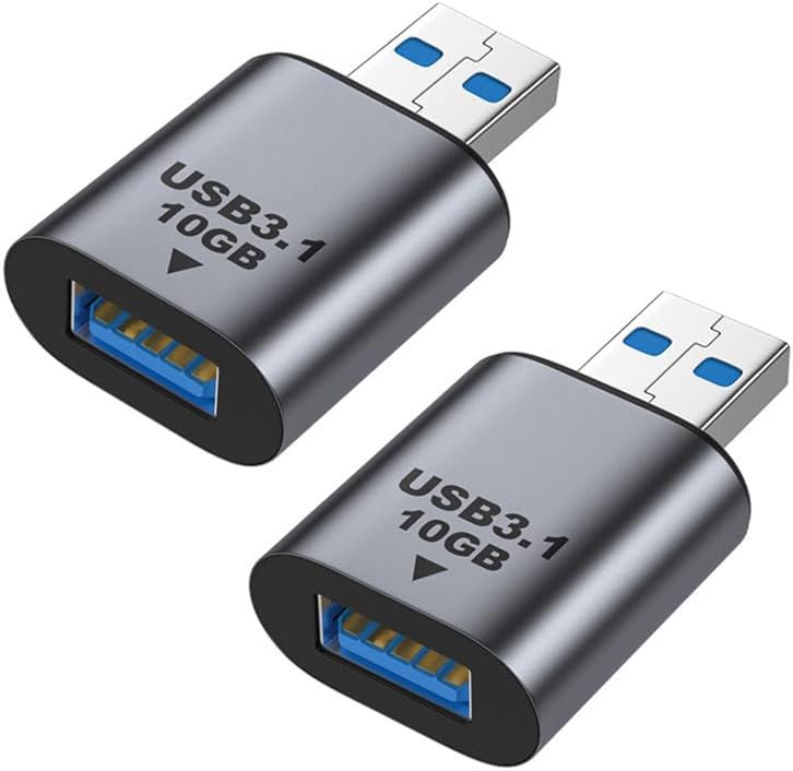 Amazon.com: Refyars USB Coupler Male to Female | USB 3.1 Type A Female to USB 3.1 A Male Data ...