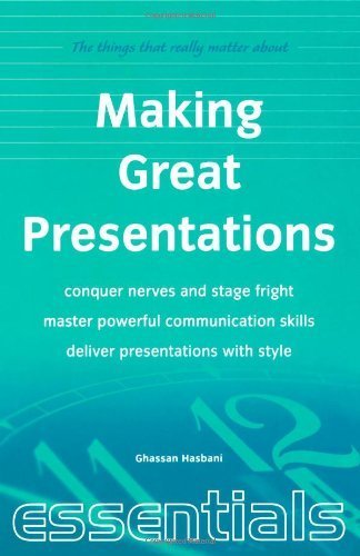 Making Great Presentations: Conquer nerves and stage fright, master ...