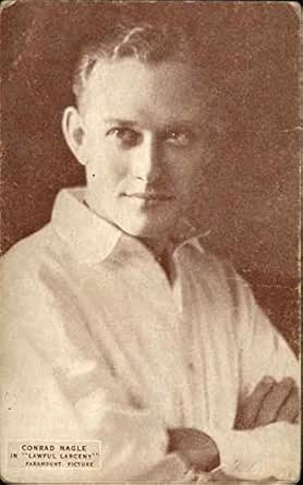 Conrad Nagle Actors Original Antique Postcard at Amazon's Entertainment ...