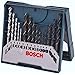 Amazon | BOSCH (ボッシュ) ドリルビットセット ブルー 15pcs 鉄工用 木工用 コンクリート用 2607017504 ...