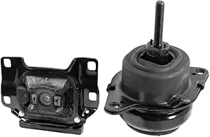 Amazon.com: Ecueze 2pcs Engine and Transmission Mount Set Left Driver ...