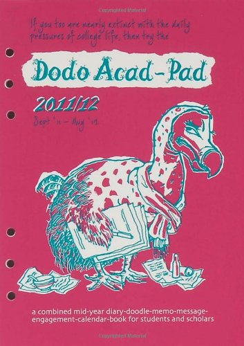Buy Dodo Acadpad Diary Filofax A5 2011 12 (Dodo Acad-pad Filofax ...