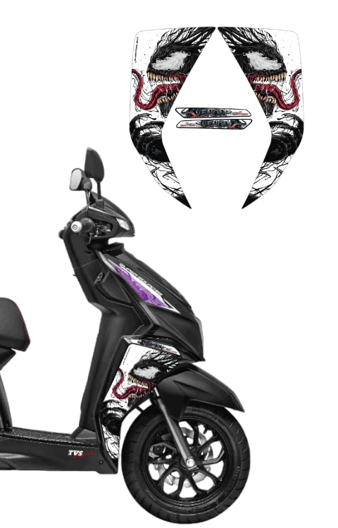 Grayfixx Venom Design Side Panel Sticker for Ntorq : Amazon.in: Car ...