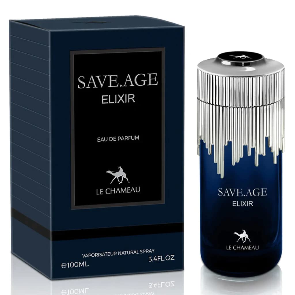 Amazon.com : Save Age Elixir, Le chameau - For men, 85ml/2,8 Fl.Oz ...