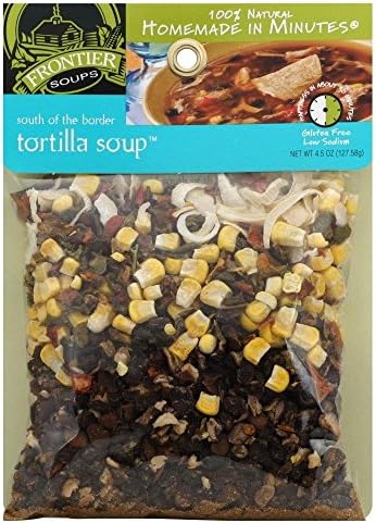 Amazon.com : Frontier Soups South of the Border Tortilla Soup Mix ...