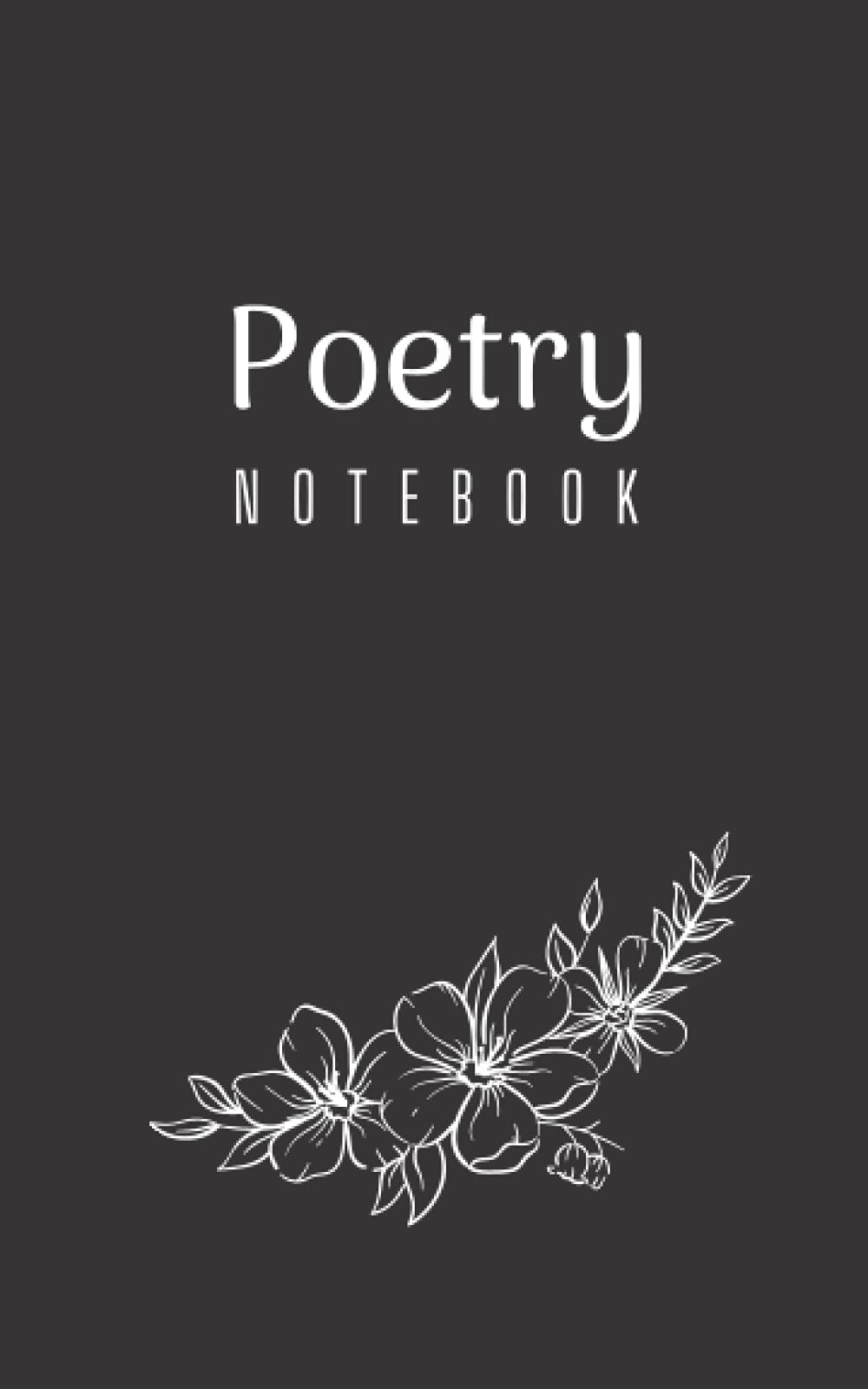 Poetry Notebook: Blank Lined Poem Journal| Empty Poem Book for Women to ...