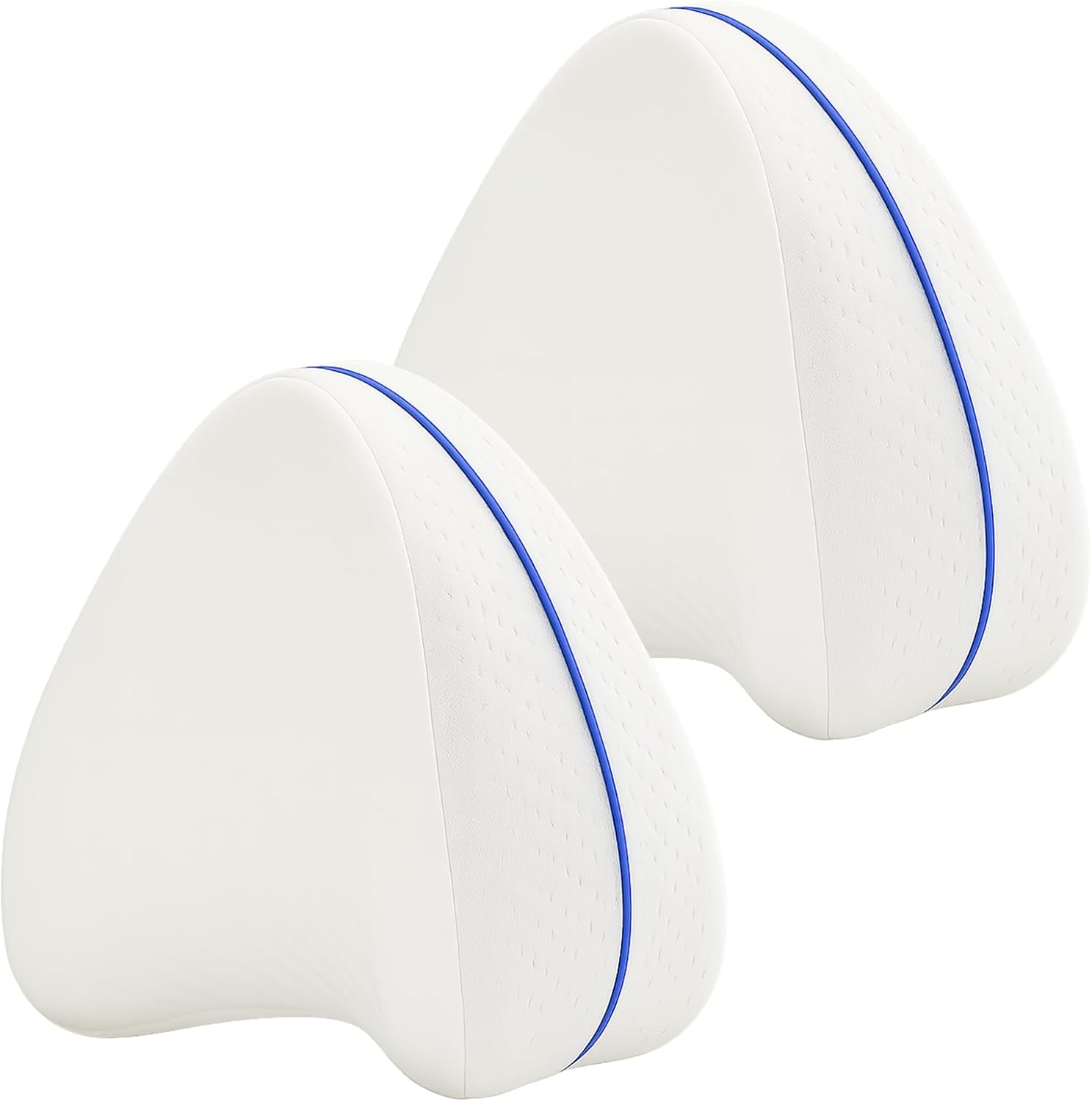 Amazon.com: 2 Pack Contour Legacy Leg Pillow, White Contour Knee Pillow ...