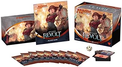 Amazon.com: Magic The Gathering MTG-AER-BU-EN Aether Revolt Bundle ...