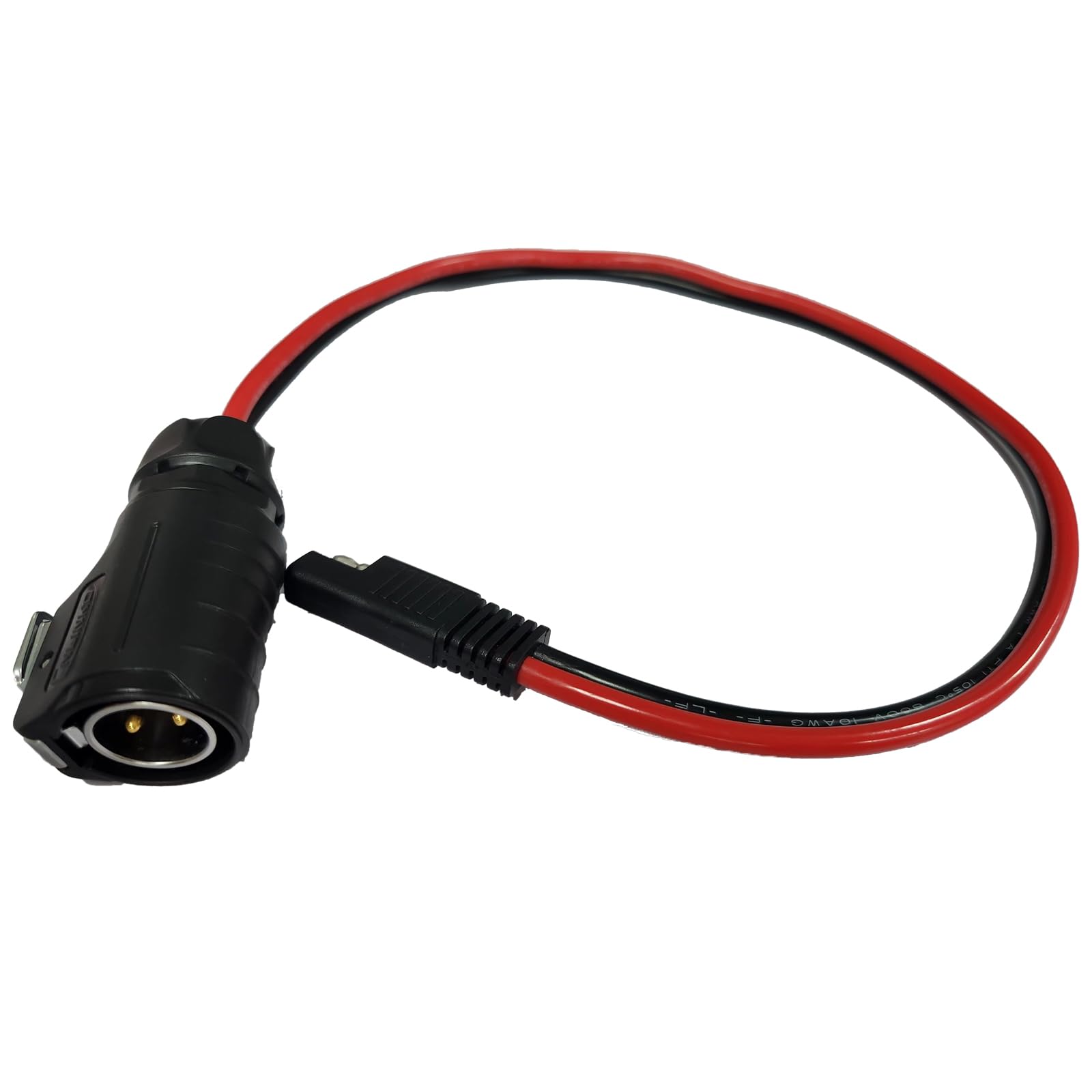 Snapklik.com : Luvknit 10AWG 2 Pin Power Industrial Circular Connector ...
