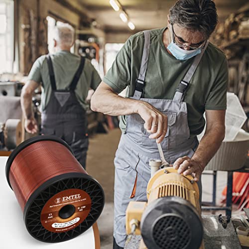 Emtel 0.65 mm 2.250 gr 743 meters Magnet Wire – Enameled Copper Wire ...