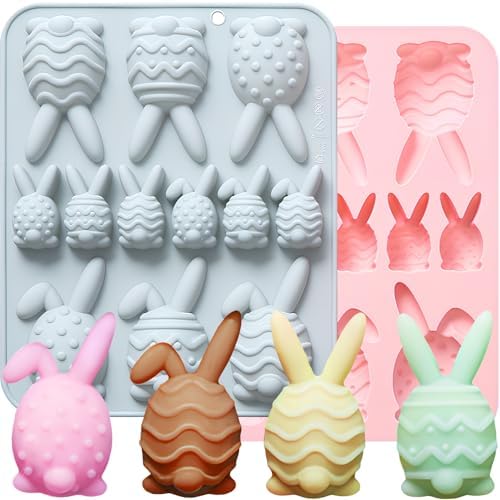Amazon.com: SpinningLeaf Easter Bunny Sandwich Cookie Chocolate Candy ...
