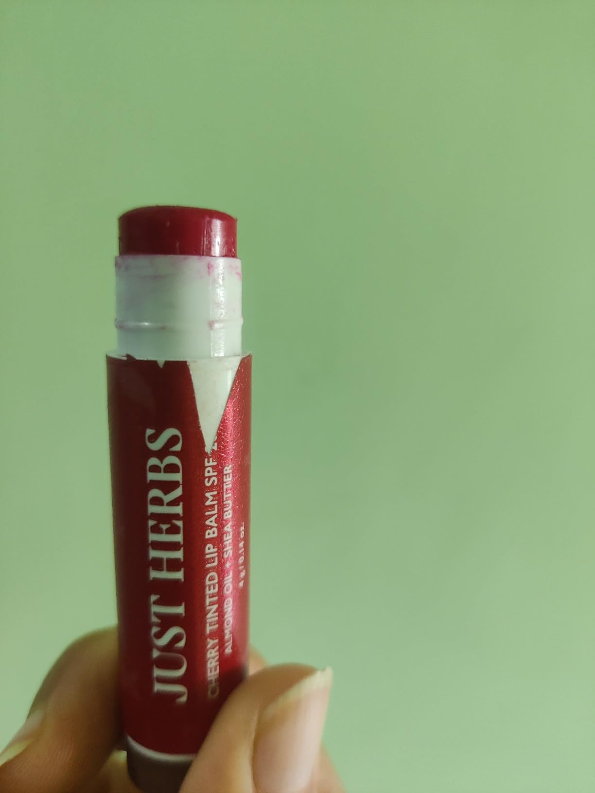Just Herbs Tinted Lip Balm with SPF 20+ for Dry & Chapped Lips for Men ...