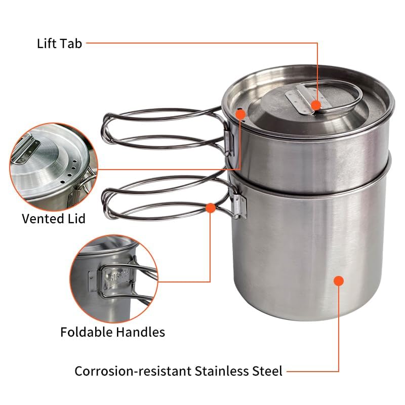 Snapklik.com : KOKKOYA 2 Piece Set Foldable Camping Cups & Mugs Camping ...