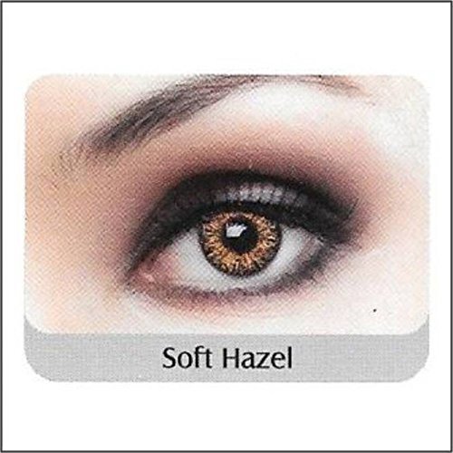 Buy Soft Hazel GLAMOUR EYE Color Contact Lenses (2 LENS/BOX) - Monthly ...