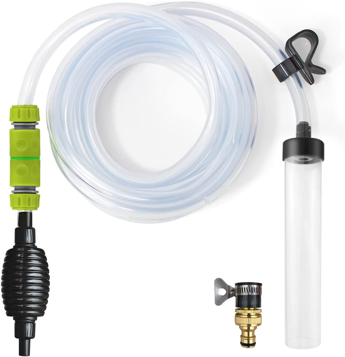 Amazon.com : Python Squeeze Siphon Starter Aquarium Adapter : Home And ...