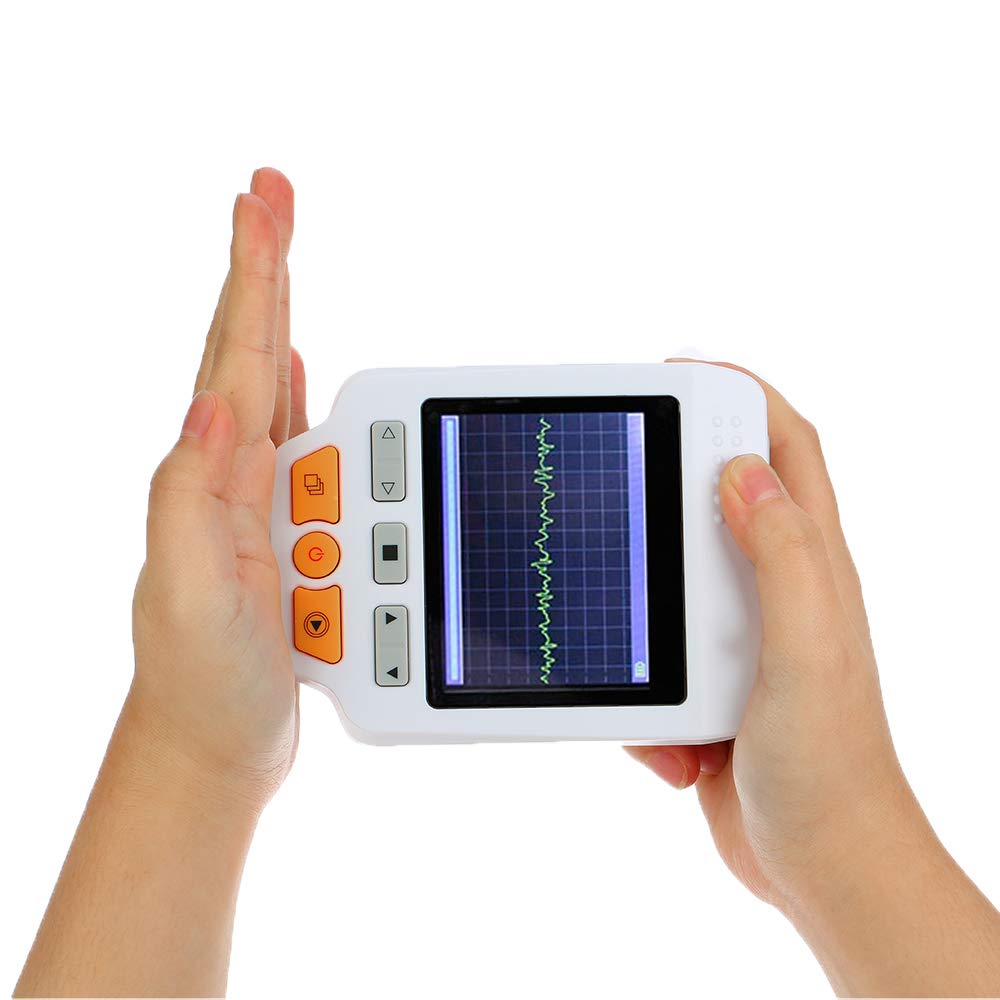 Buy ZNBLLH Easy Ecg Monitor Monitoring Machine, Handheld Portable Ecg ...