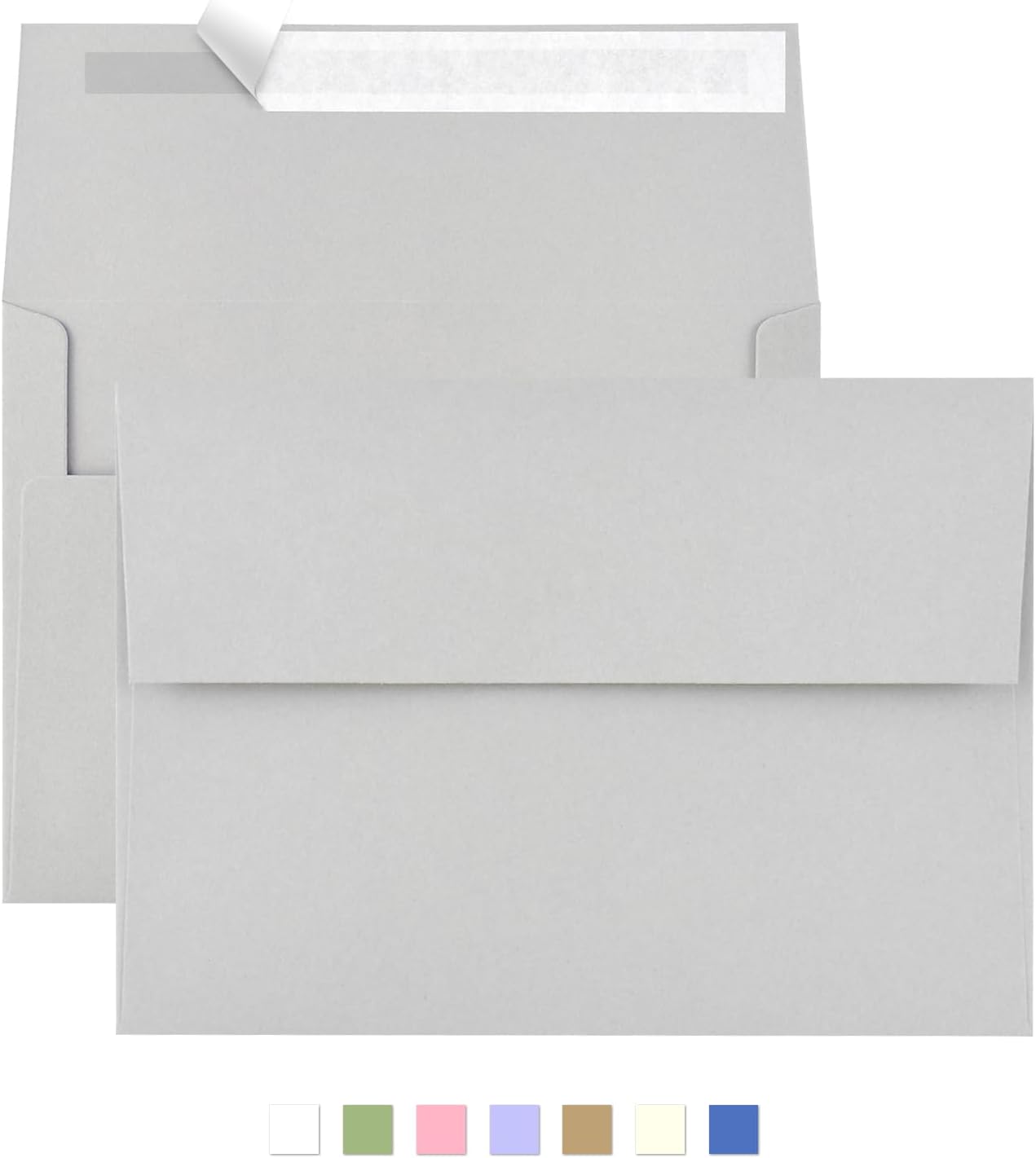 Amazon.com : 50 Pack A2 Envelopes for Invitations,4.37x5.75 inches,4x5 ...