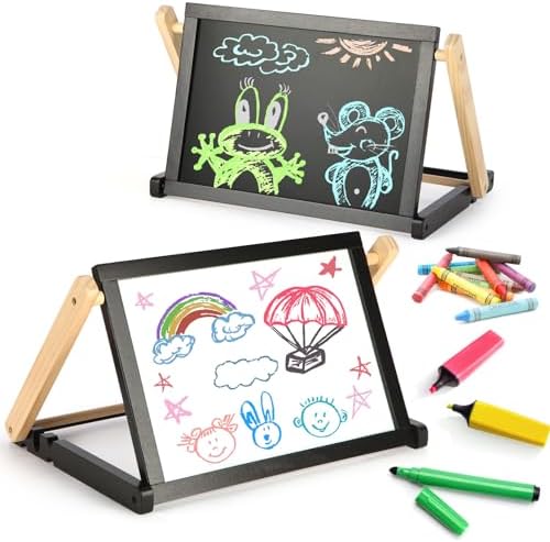 Amazon.com: TOY Life Tabletop Easel for Kids Art Easel for Kids 3 4 5 ...
