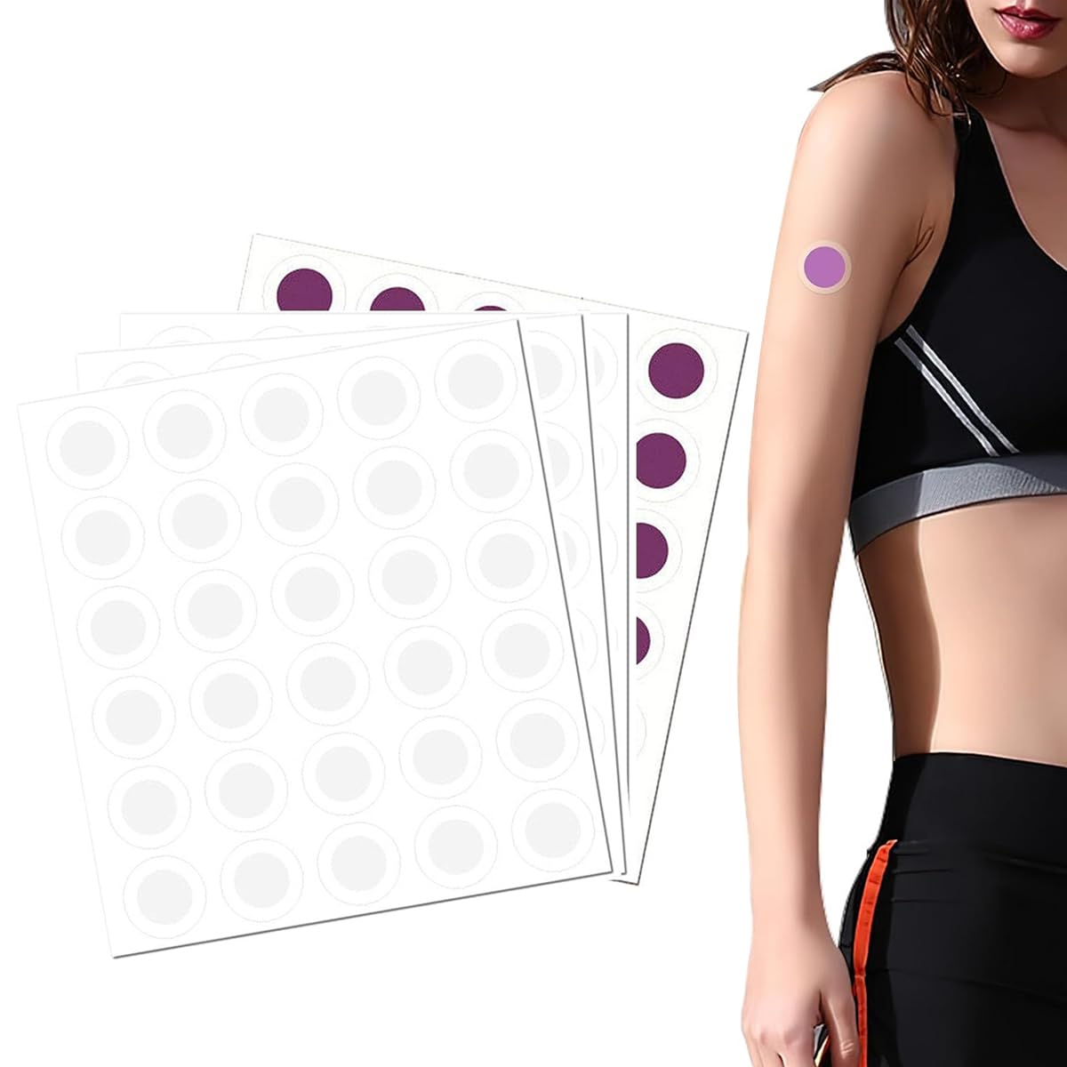 HANNEA® Sunscreen Applicator, Sunscreen Patches Reminder, Uv Patches ...