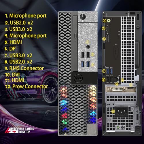 Snapklik.com : Dell RGB Gaming Desktop Computer, Intel Quad Core I5 ...