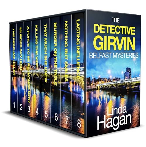 DETECTIVE GIRVIN BELFAST MYSTERIES BOOKS 1–8 eight totally gripping ...