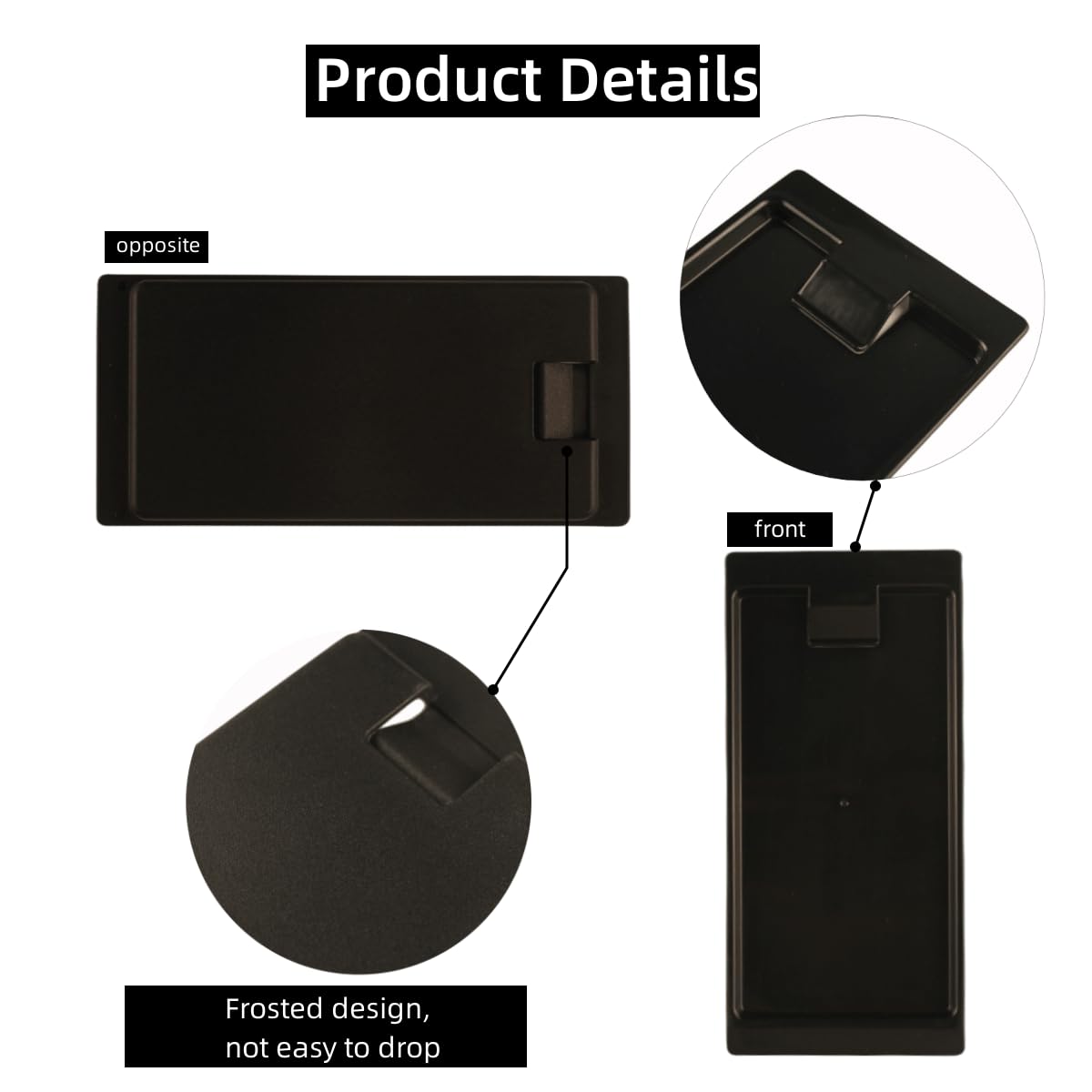 Snapklik.com : 17pack Black Check Holders, Check Presenters For ...