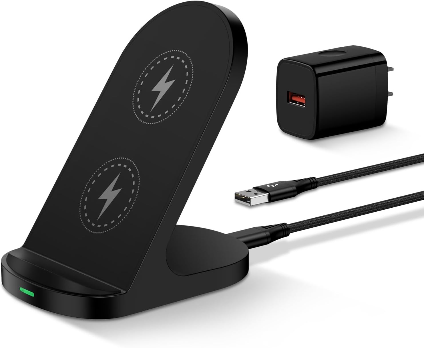 Amazon.com: 15W Wireless Charger Stand Fast Charging for Galaxy S24 S23 ...