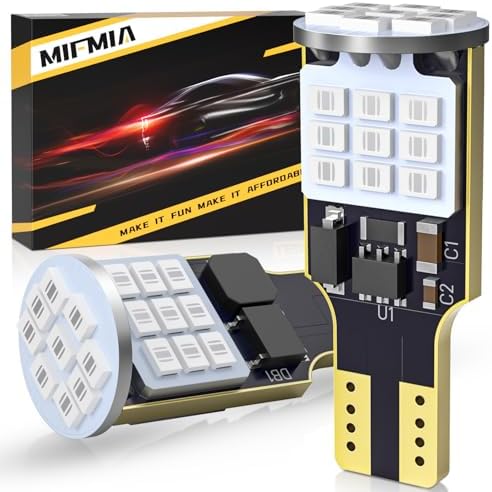 Amazon.com: MIFMIA 912 921 LED Bulb Red for LED Third Brake Center High ...