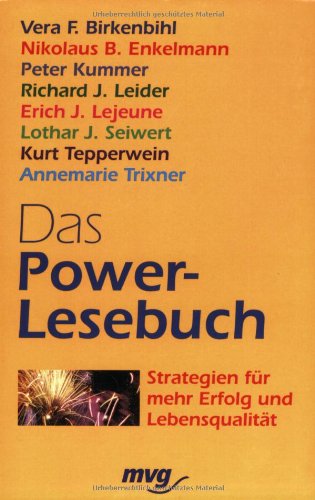 Amazon.com: Das Power- Lesebuch. Strategien für mehr Erfolg und Lebensqualität.: 9783478086479 ...
