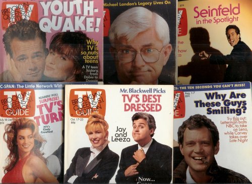 TV GUIDE 1992 50-Issues, Great Celebrity Covers, Instant Gift - Instant ...