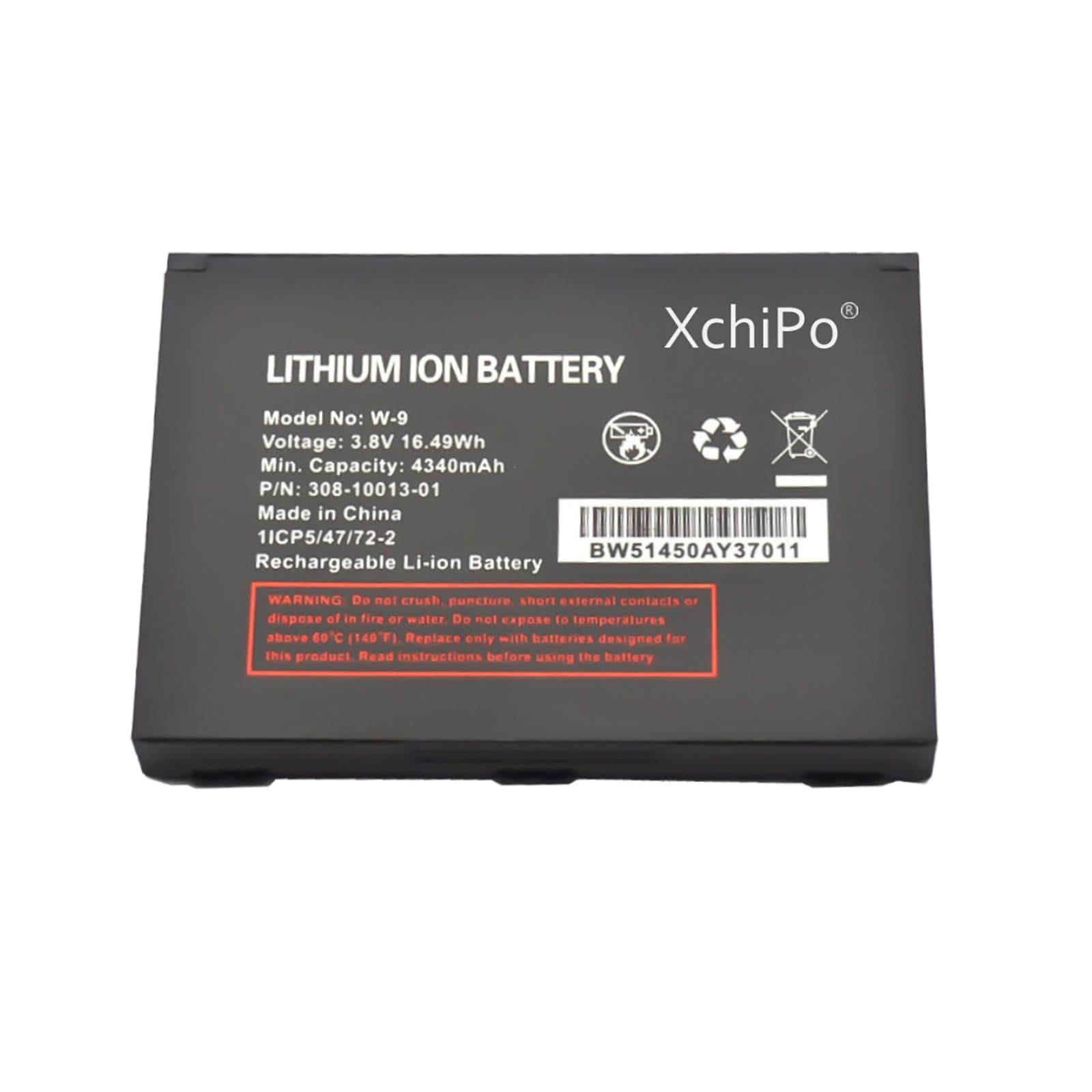 Amazon.com: W-9 Battery 4340mAh Replacement for Netgear Verizon Jetpack ...