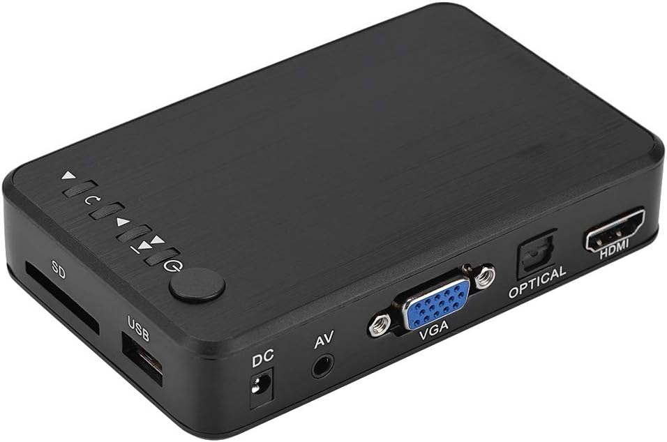 HDMI Media Player, Blue Mini 1080p Full-HD Ultra HDMI MP4 Player for ...